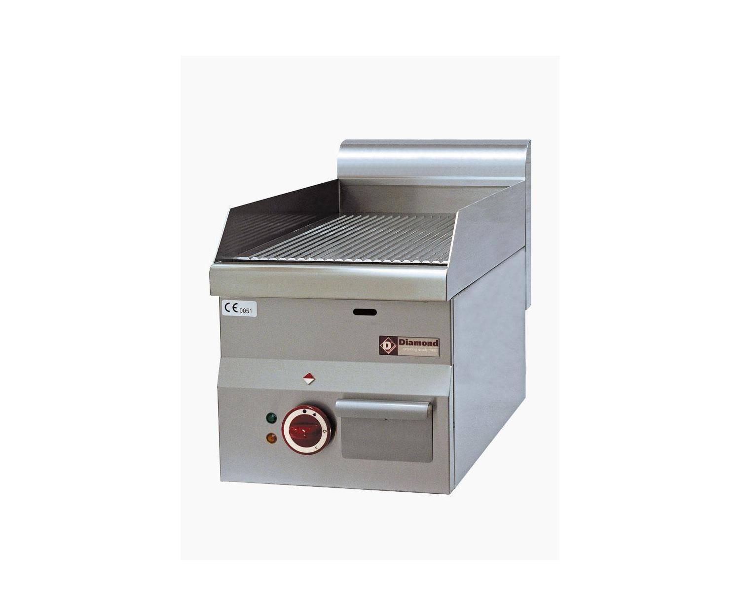 Plaque de cuisson - Electrique - Striée - 30 CM - Diamant - E60/PR3T