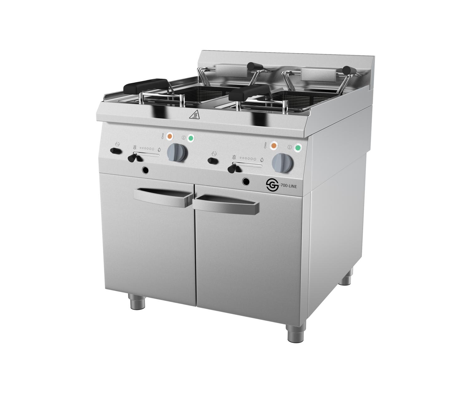 Friteuse - Ligne G700 - Electrique - 2 x 10 Litre - 80 CM - Gastro